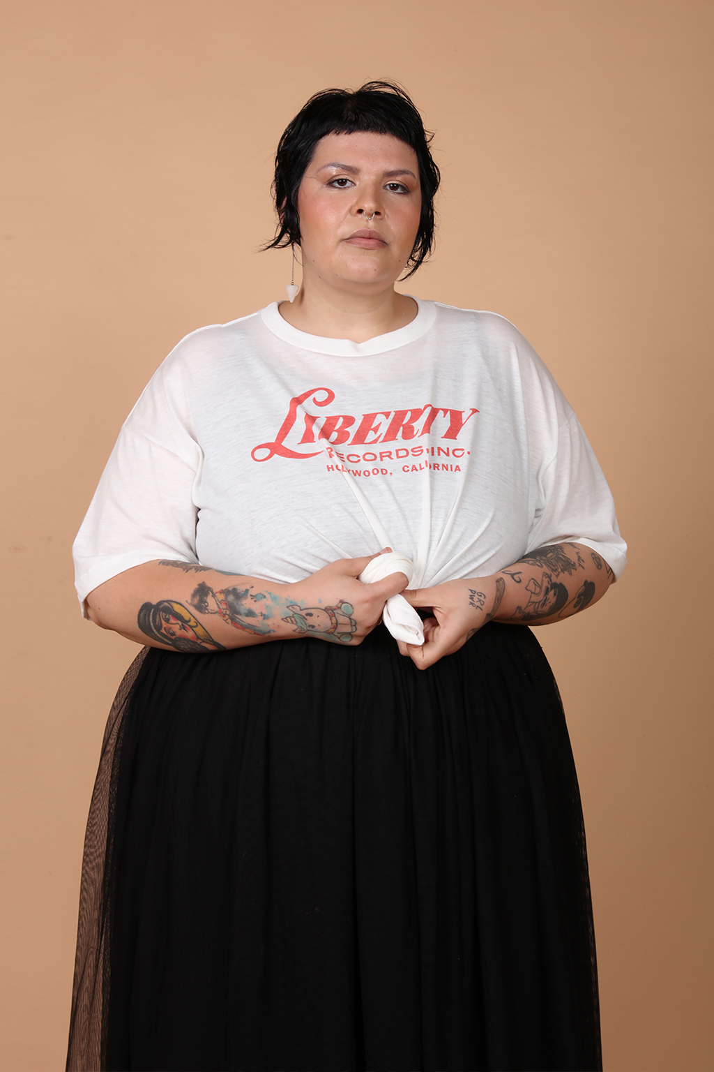 Camiseta oversize estampada Liberty Rec. - AMP Loja Online