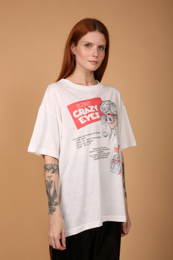 Camiseta oversize estampada Slinky Eyes